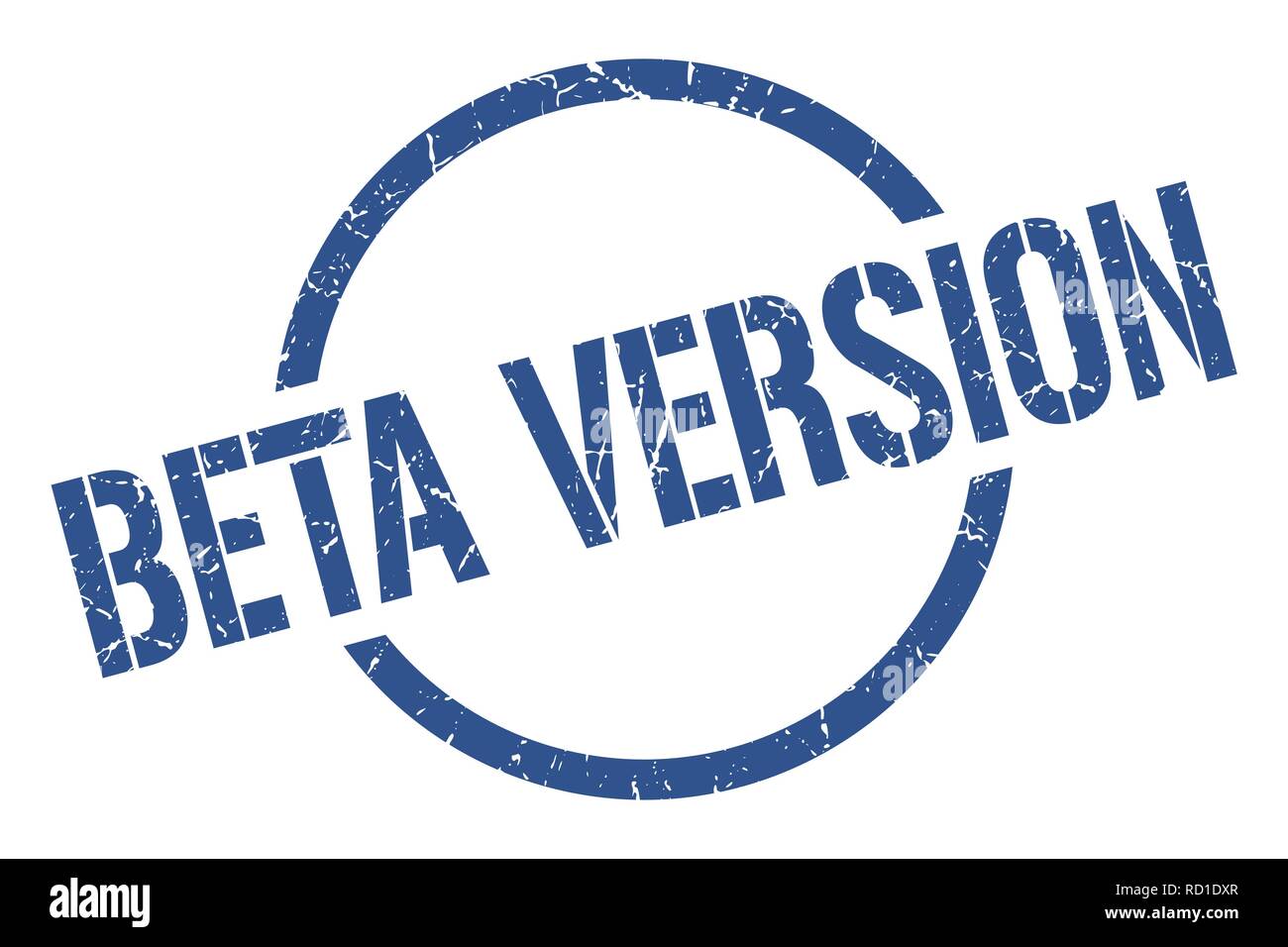 Beta version Stock Vector Images - Alamy