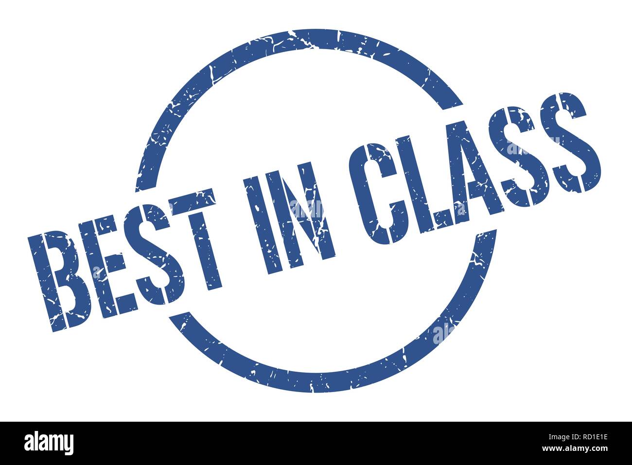 best in class blue round stamp Stock Vector Image & Art - Alamy