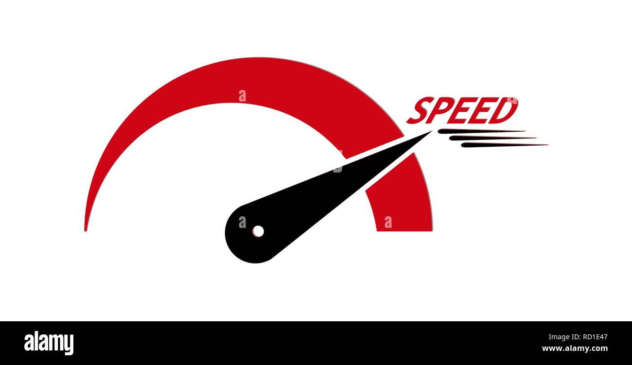 Illustration With Symbolic Image Of Increasing Speed And Word Speed illustration-with-symbolic-image-of-increasing-speed-and-word-speed