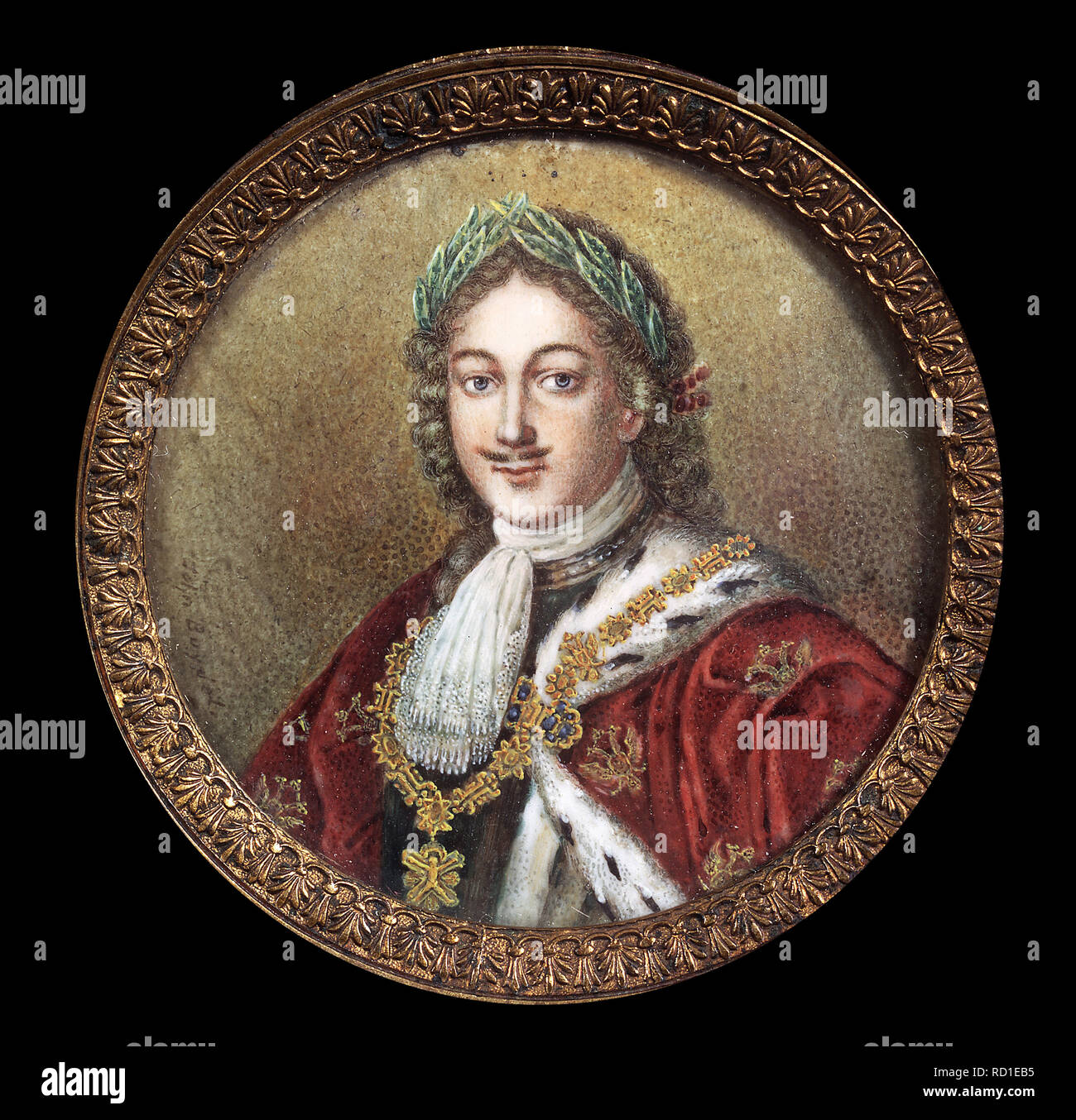 Portrait of Emperor Peter I the Great (1672-1725). Museum: State Art ...