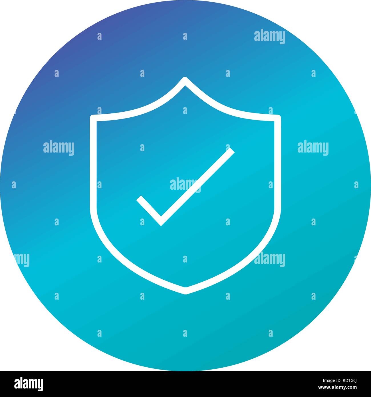 Proctection symbol Stock Vector Images - Alamy