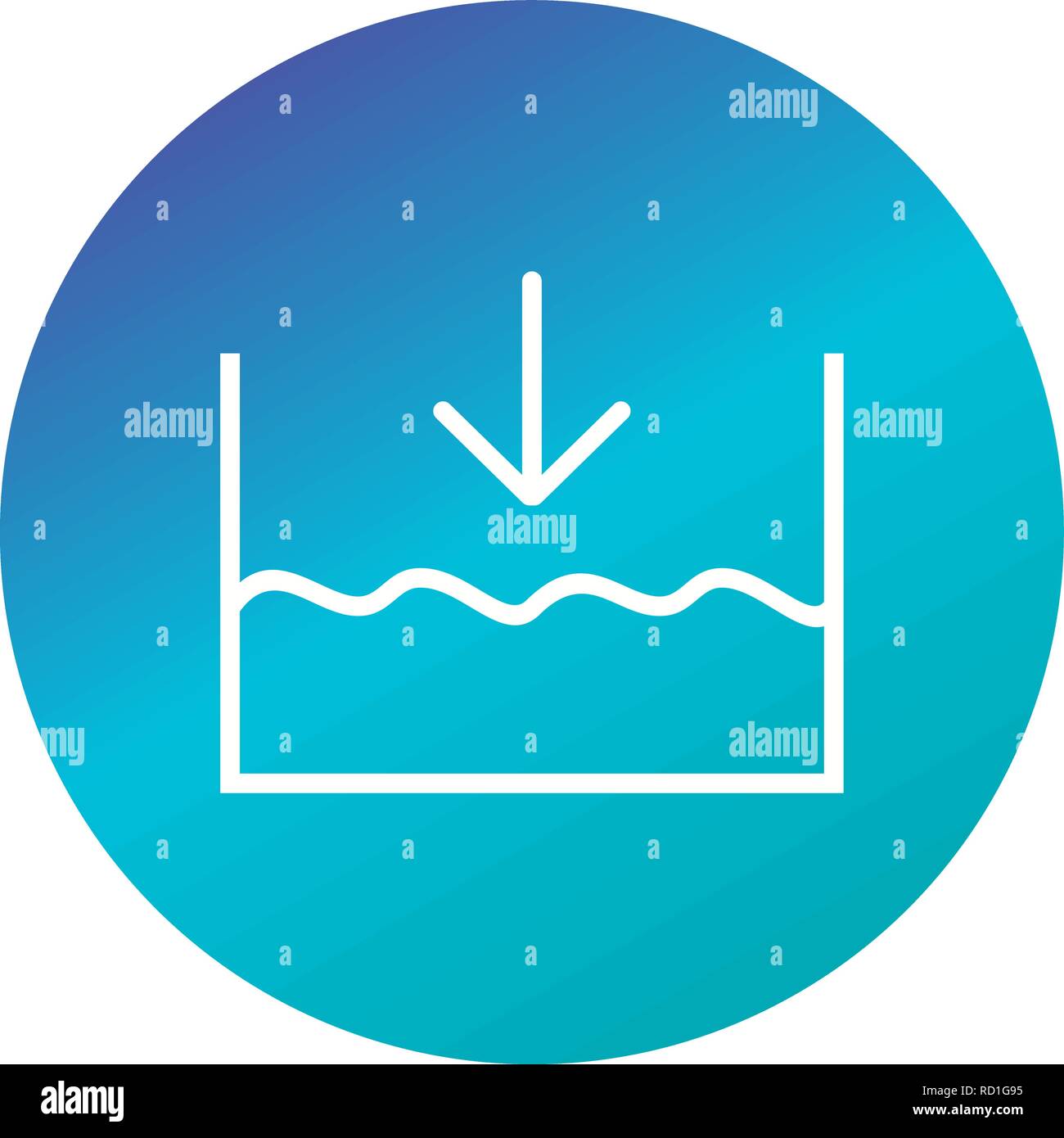 Below sea level Vector Icon For Personal And Commercial Use Stock ...