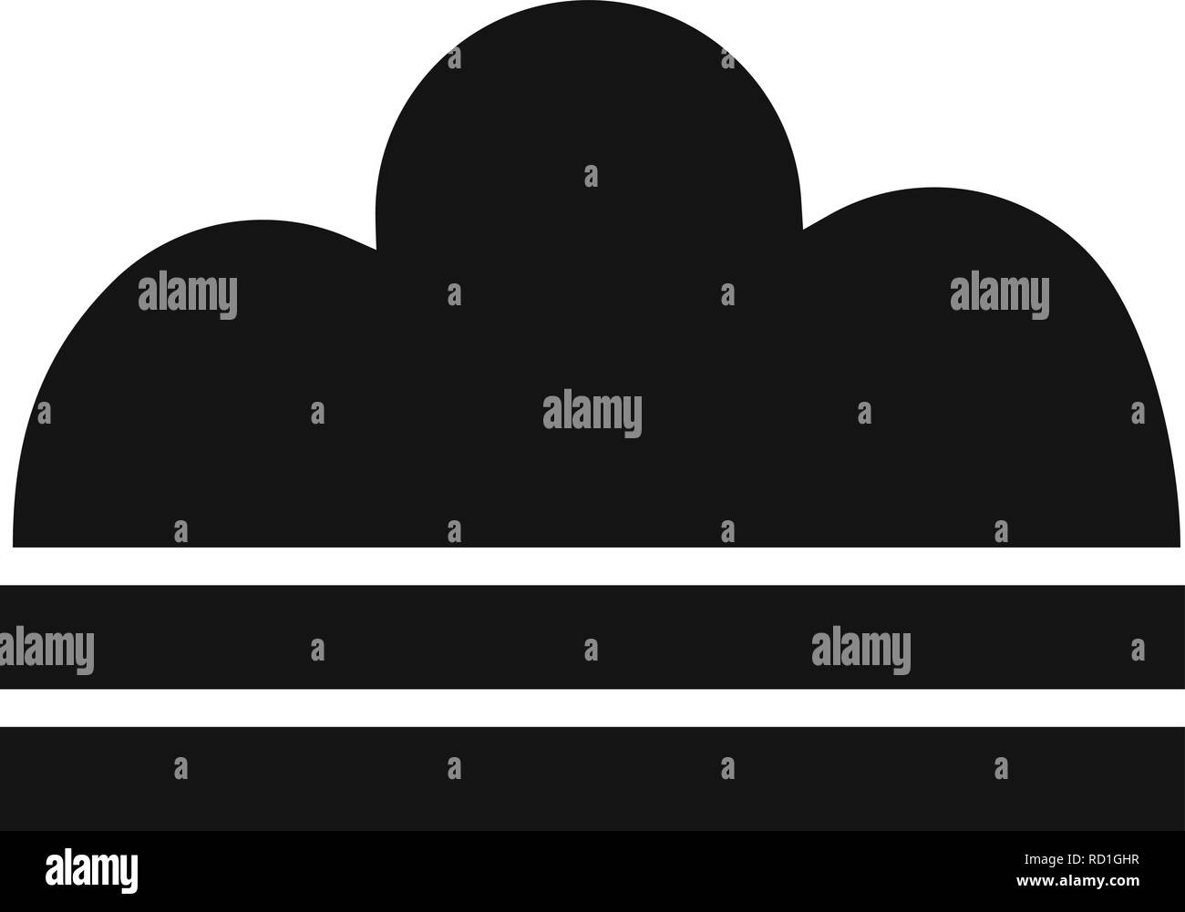 Fog Vector Icon For Personal And Commercial Use Stock Vector Image ...