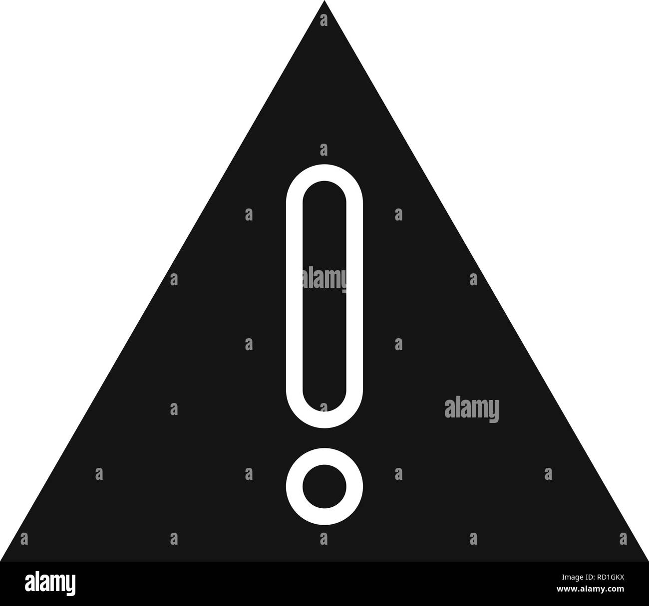 Warning board Vector Icon For Personal And Commercial Use Stock Vector ...