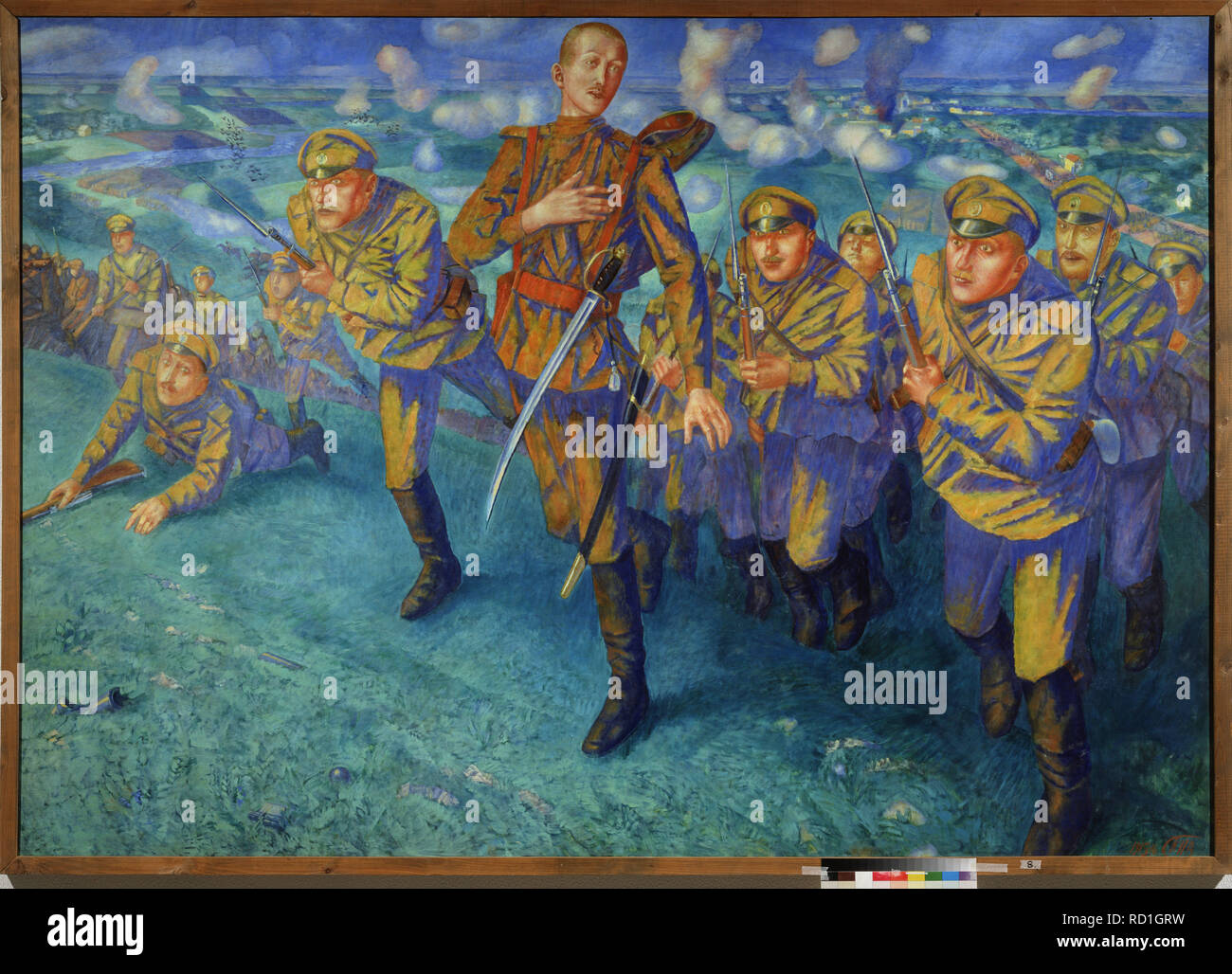 In the Line of Fire. Museum: State Russian Museum, St. Petersburg ...
