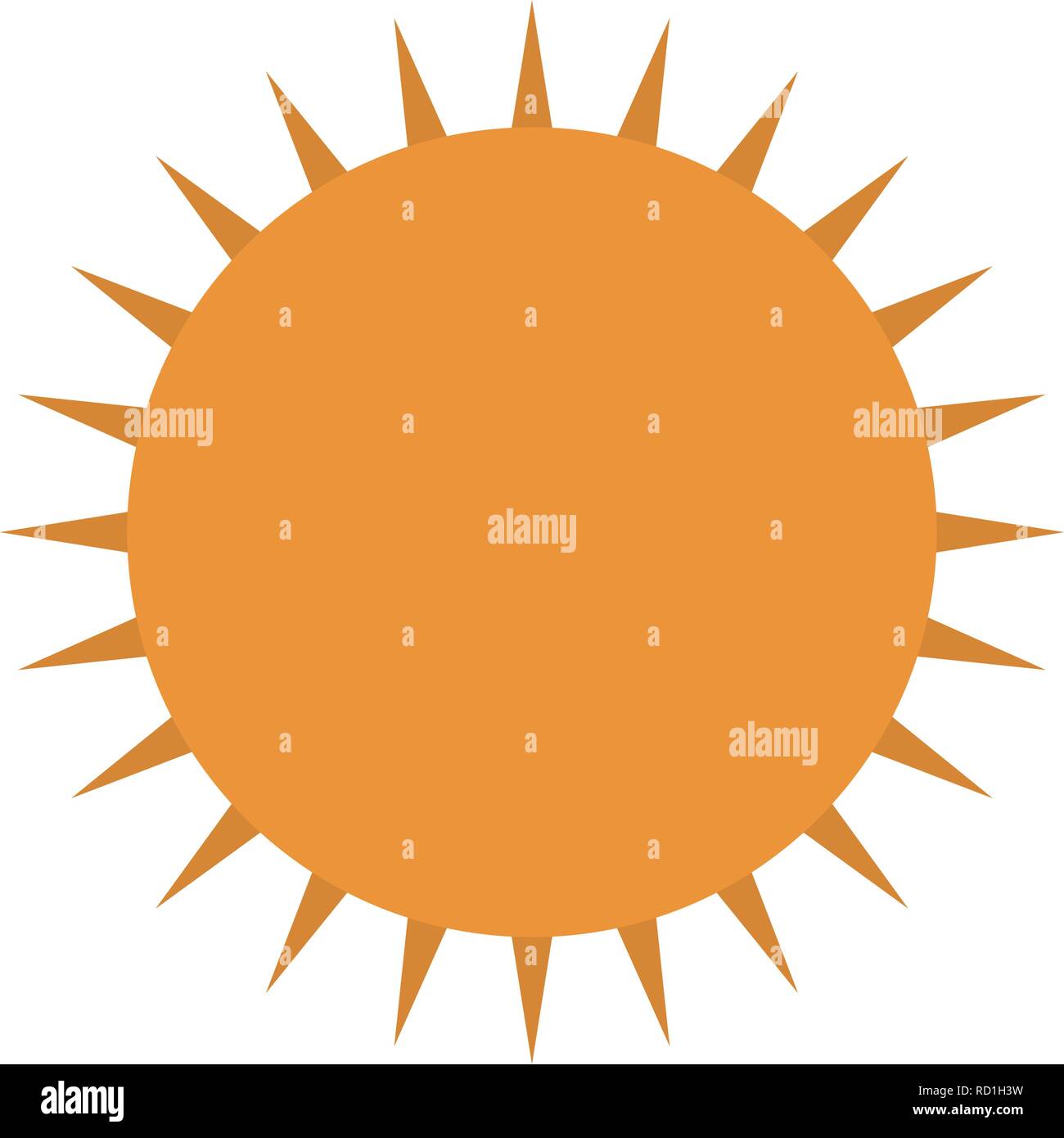 Sun Vector Icon For Personal And Commercial Use Stock Vector Image ...