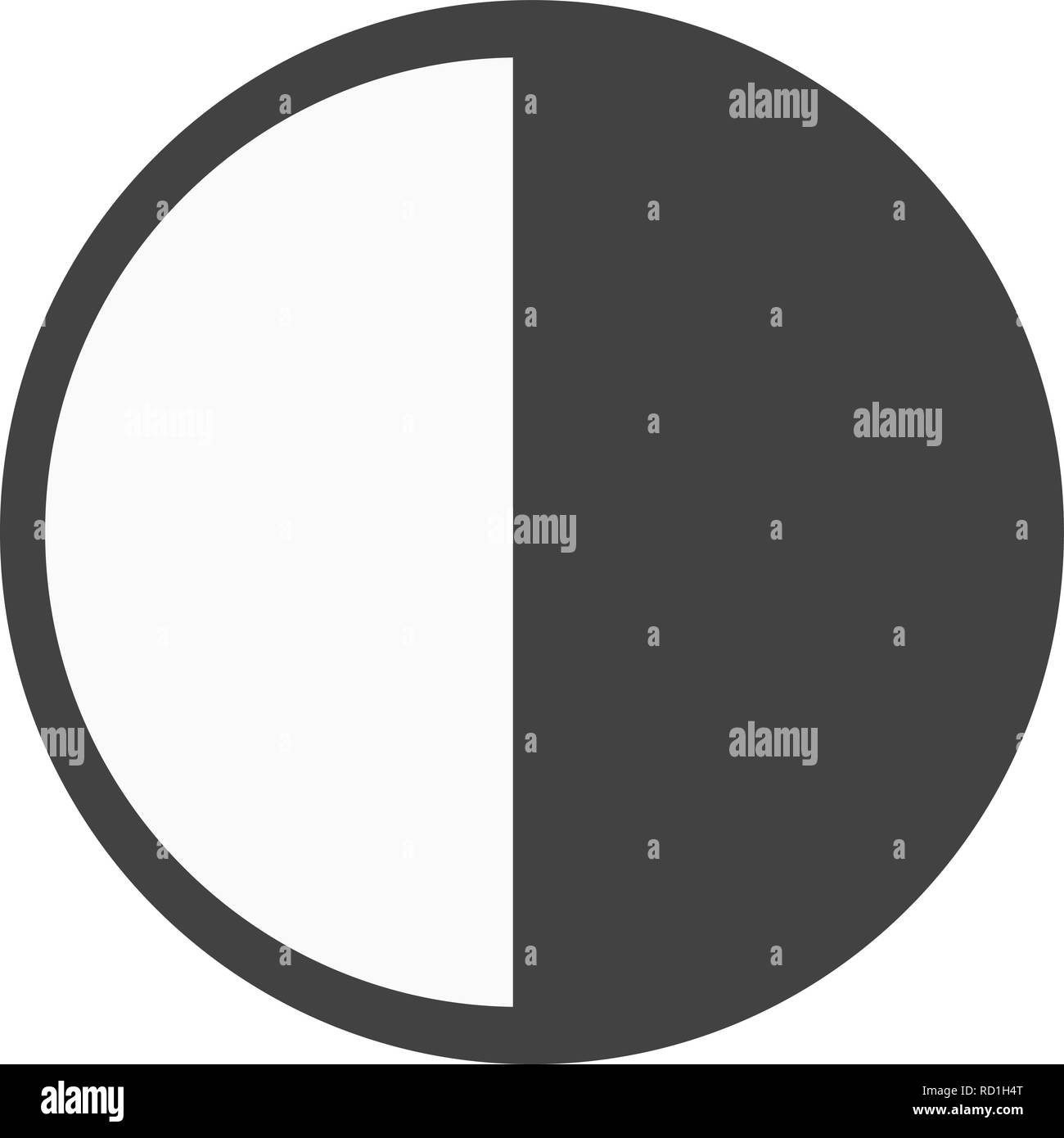 3 quarter Stock Vector Images - Alamy