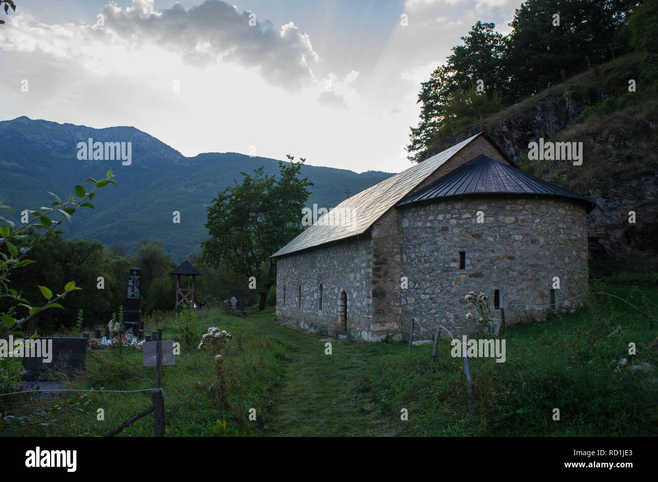The Monastery of the Holy Trinity in Brezojevice in south-eastern ...