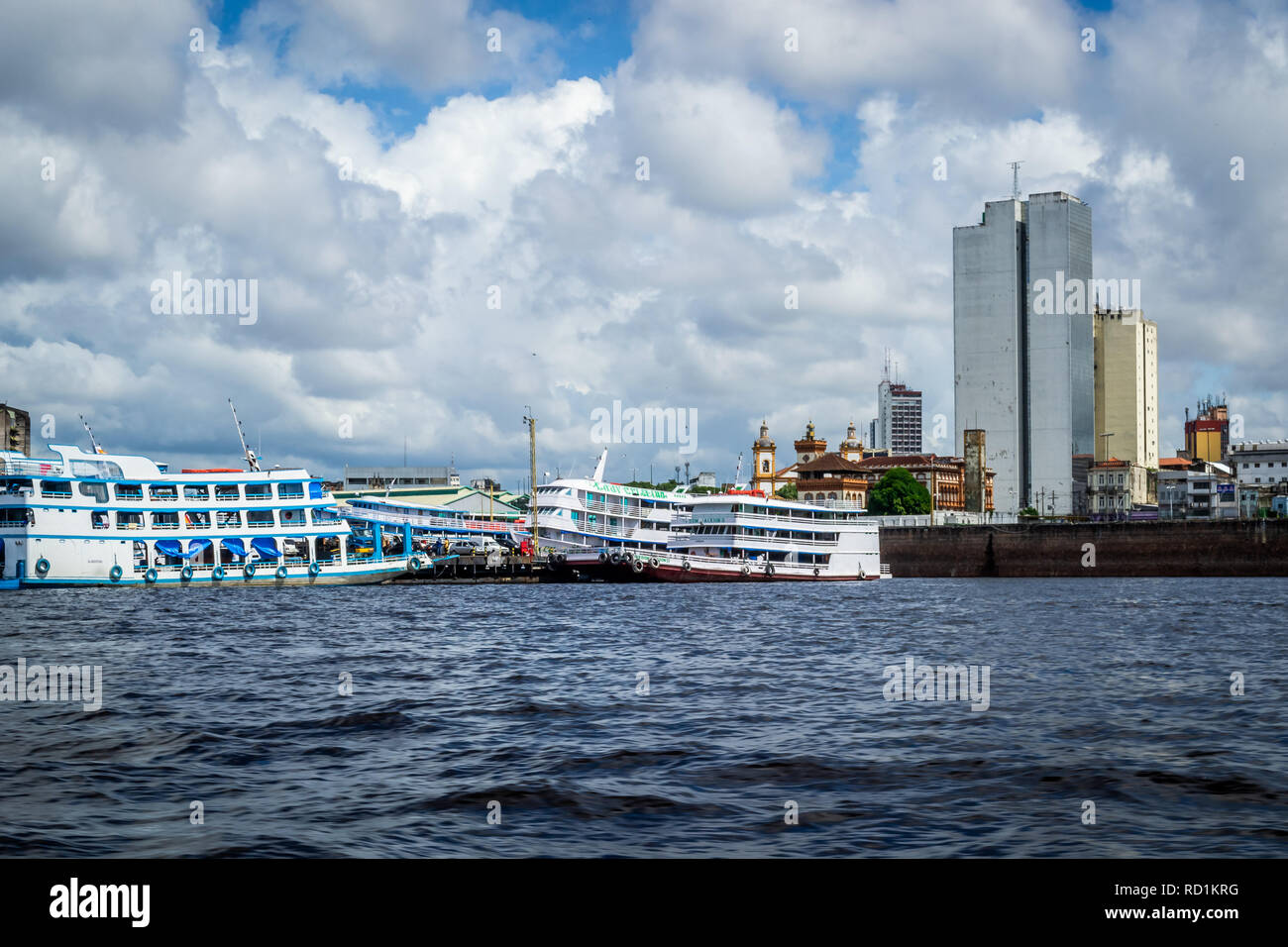 Cities of Brazil - Manaus, Amazonas state's capital - City views Stock ...