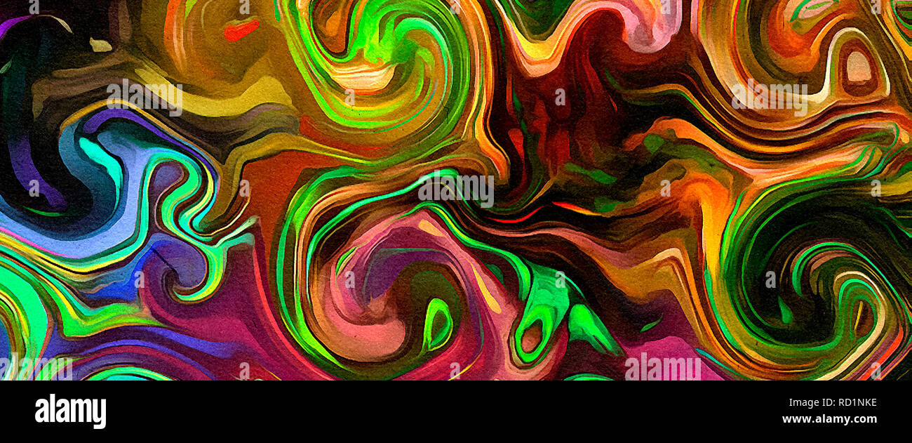 Hand drawn abstract background template for flyer, poster, banner ...