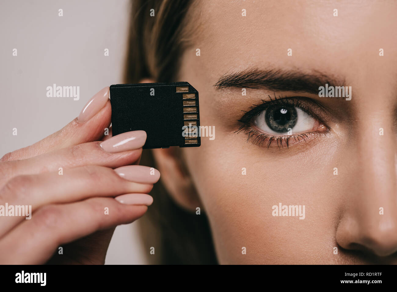 Woman microchip hi-res stock photography and images - Alamy