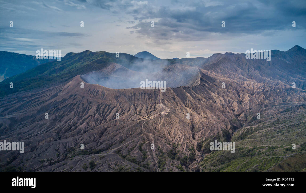Mount bromo aerial hi-res stock photography and images - Alamy