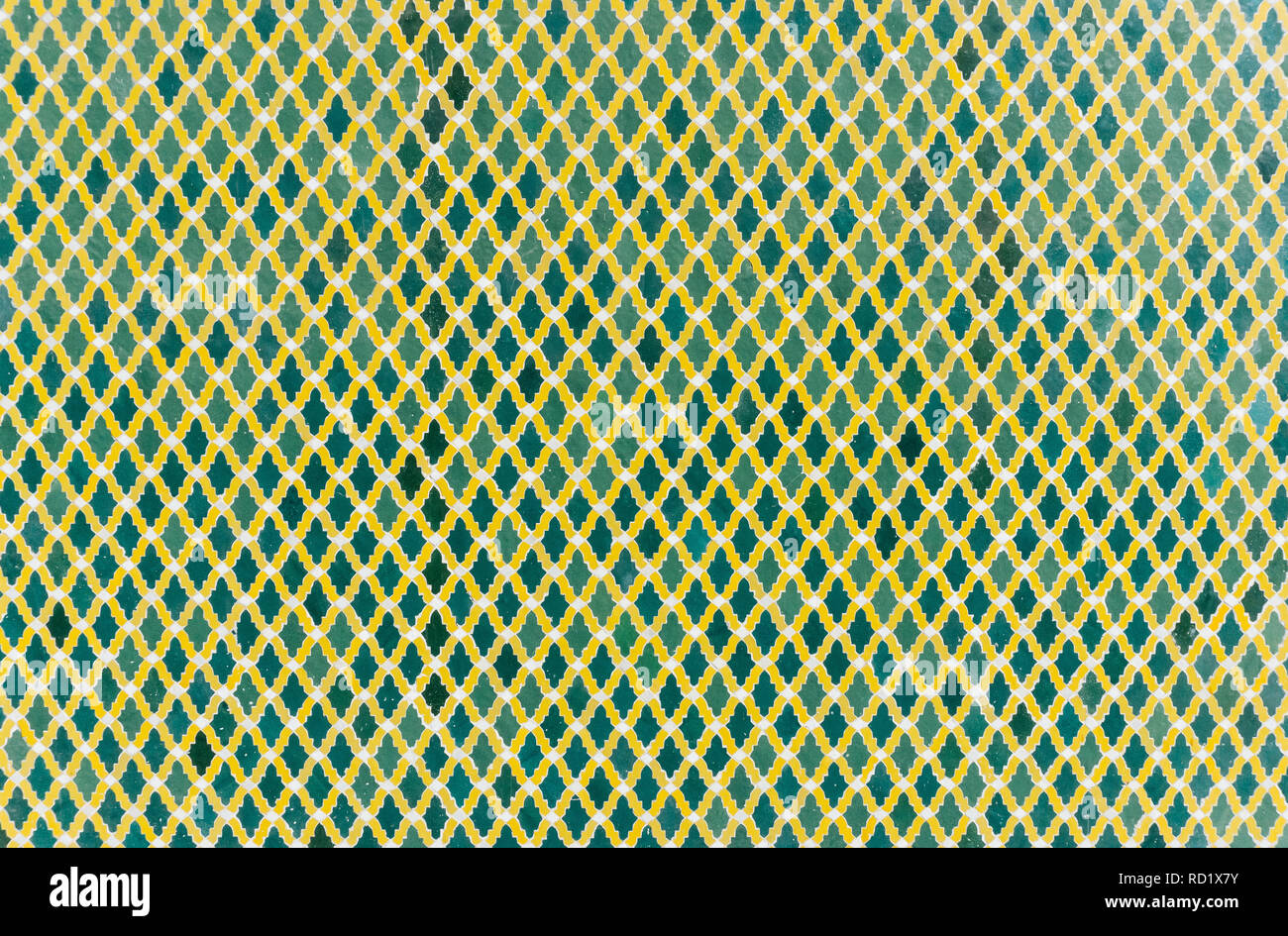 Arabic pattern, oriental islamic ornament. Moroccan tile, or Moroccan ...