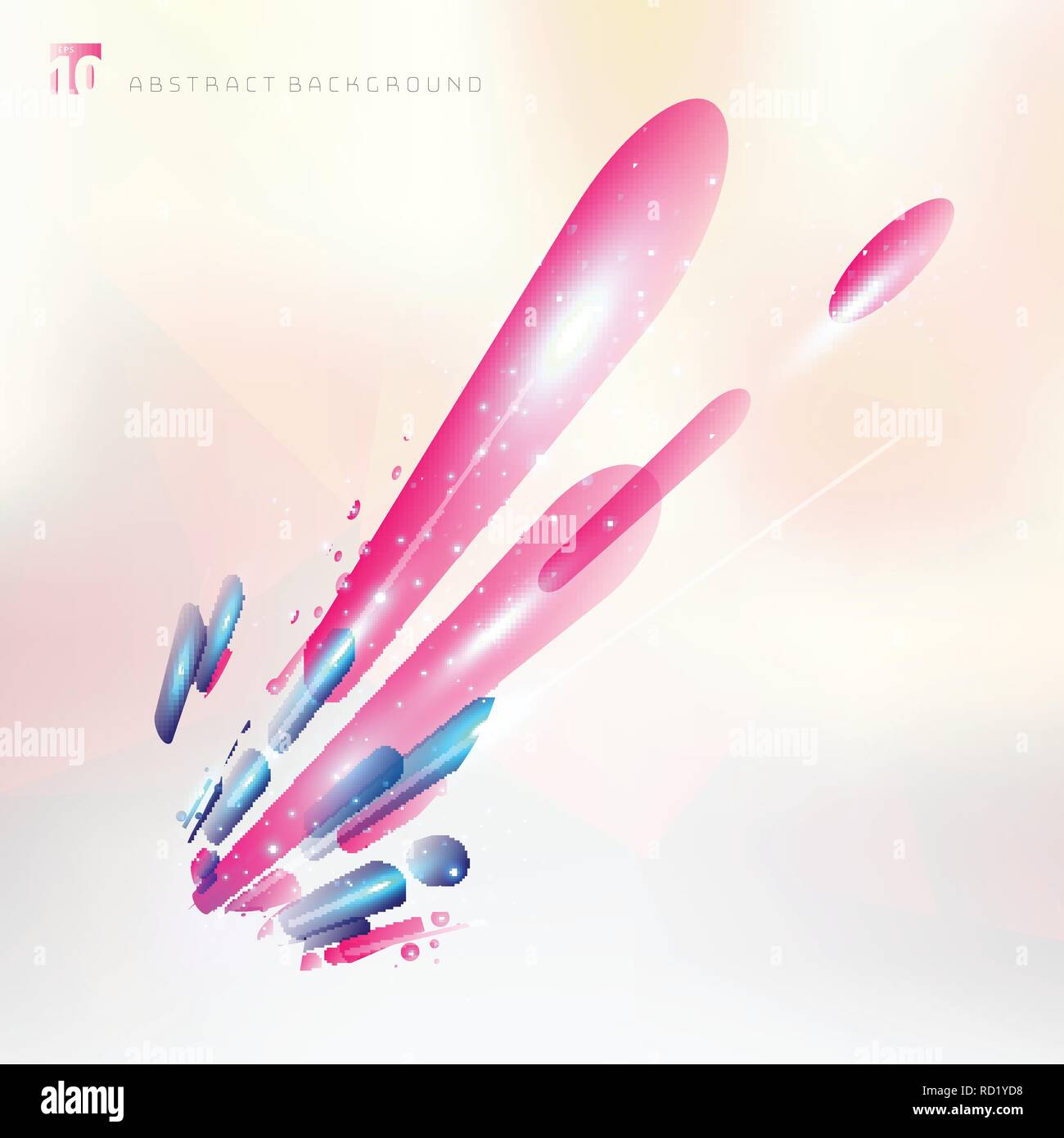 Lines shapes lighting abstract Stock Vector Images - Alamy