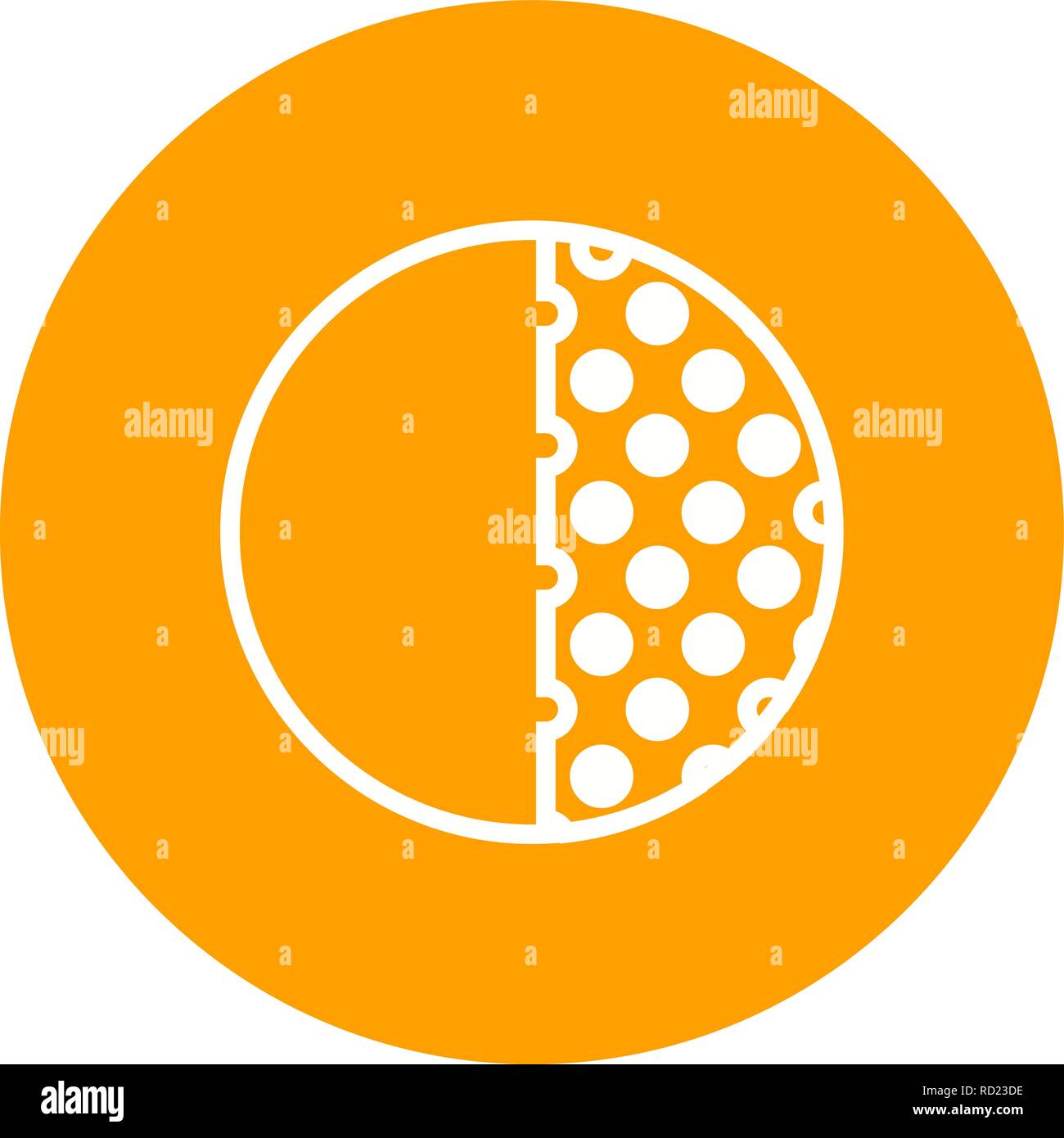 Last Quarter Vector Icon For Personal And Commercial Use Stock Vector ...