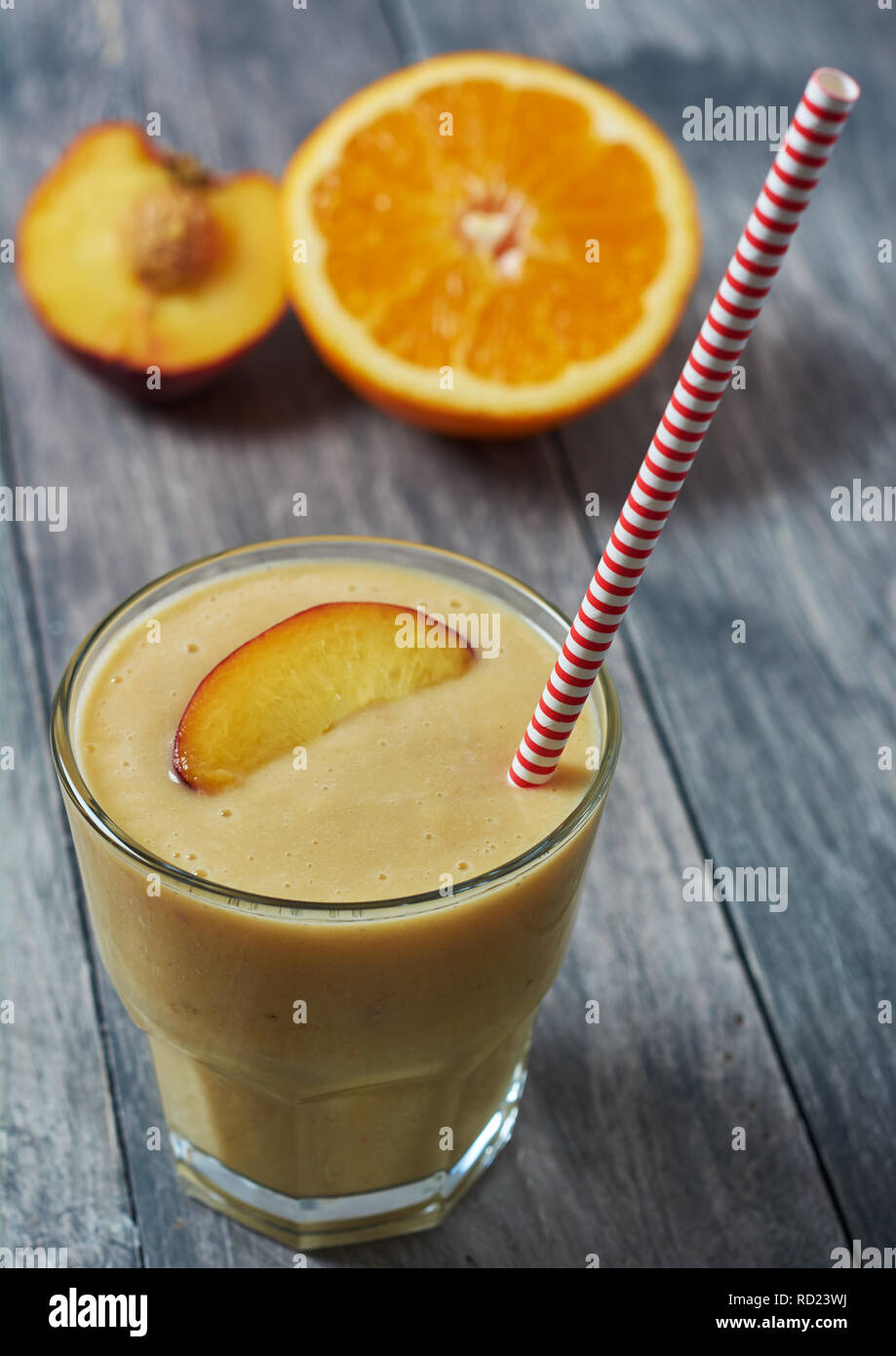 Fresh healthy smoothie made hi-res stock photography and images - Alamy