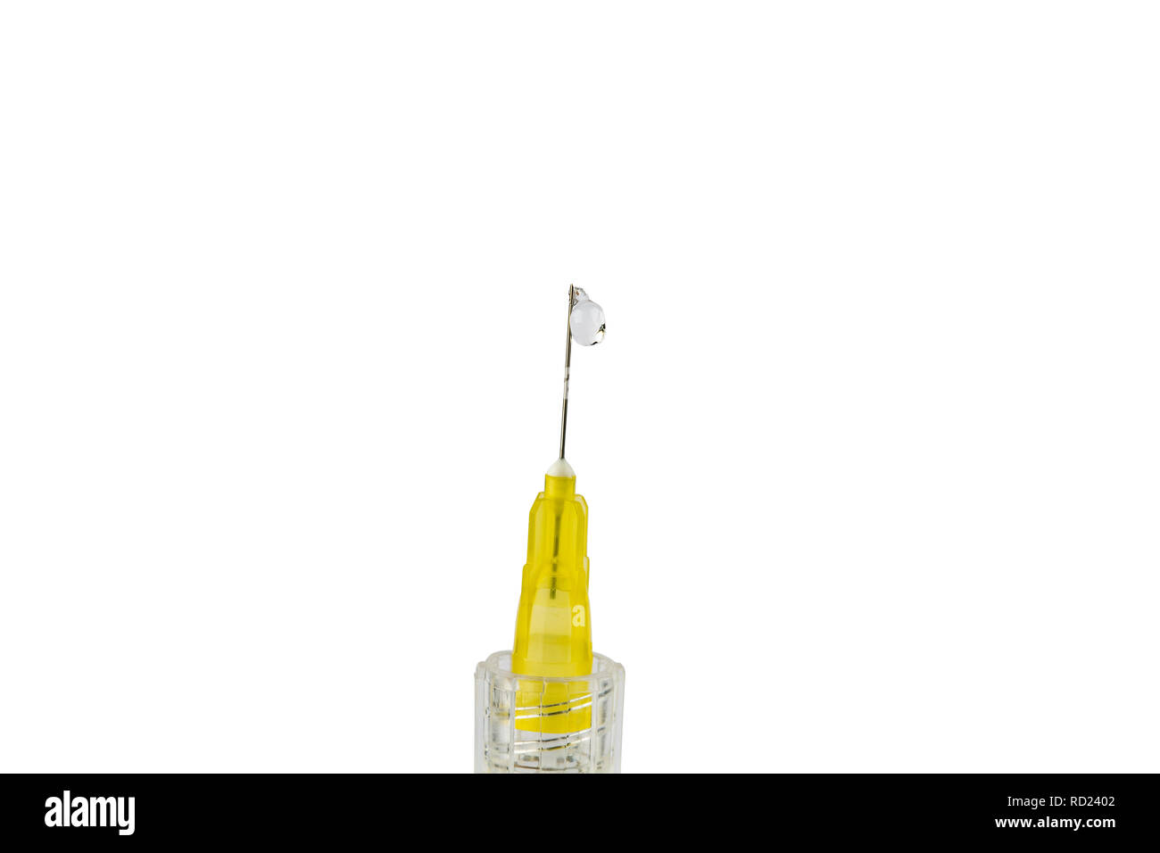 Injection drops on needle hi-res stock photography and images - Alamy