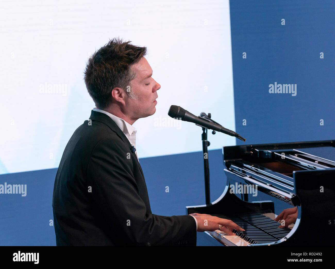 New York, United States. 15th Jan, 2019. Rufus Wainwright performs at ...