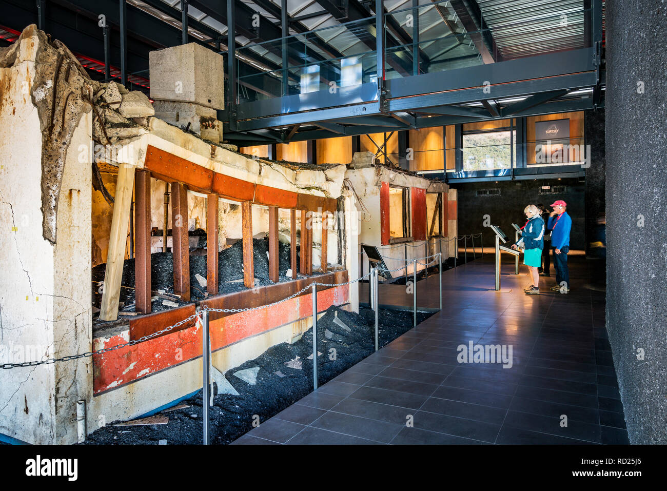 Eldheimar, a museum of remembrance, Heimaey, Westman Islands, Iceland ...