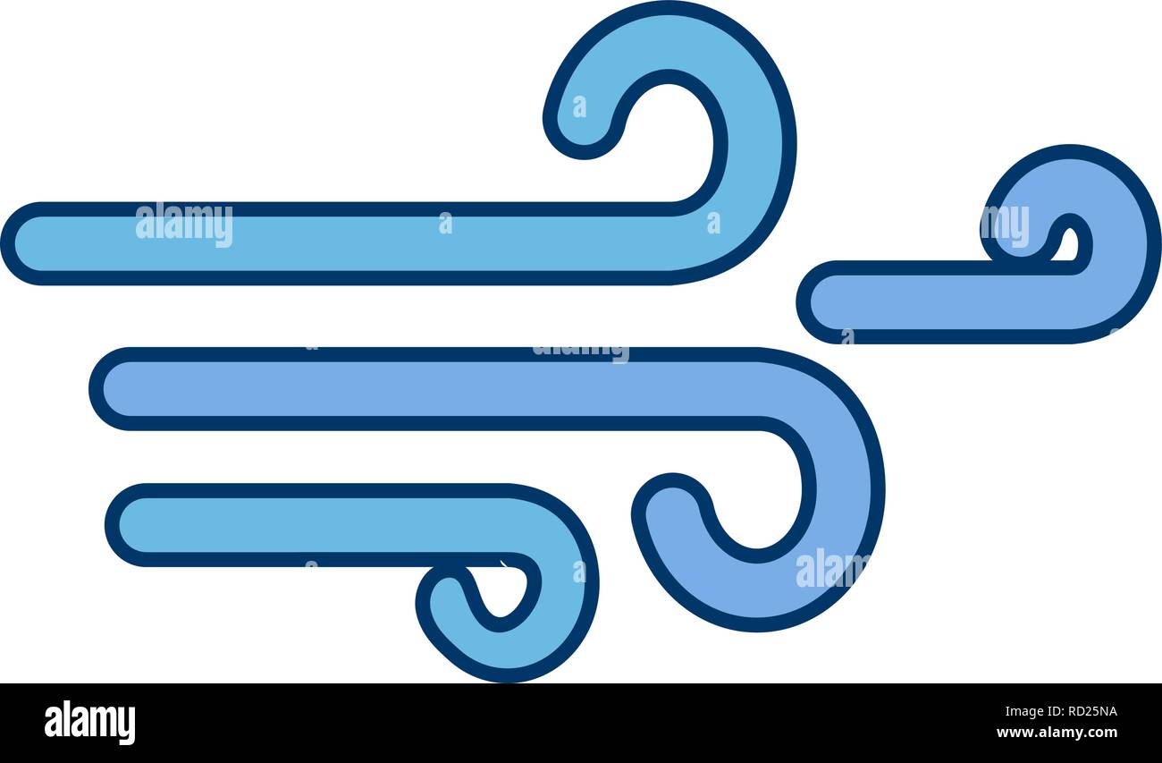Wind Vector Icon Vector Icon For Personal And Commercial Use Stock ...