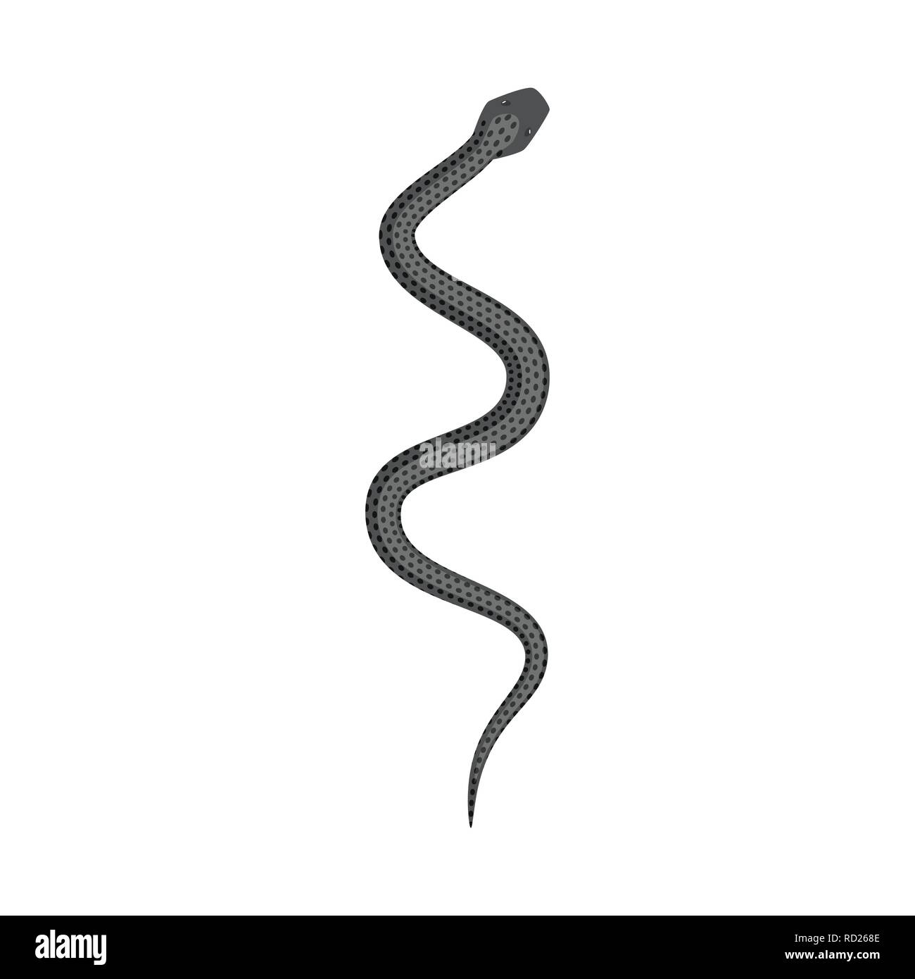 Vector illustration of harm and bite logo. Set of harm and reptile ...