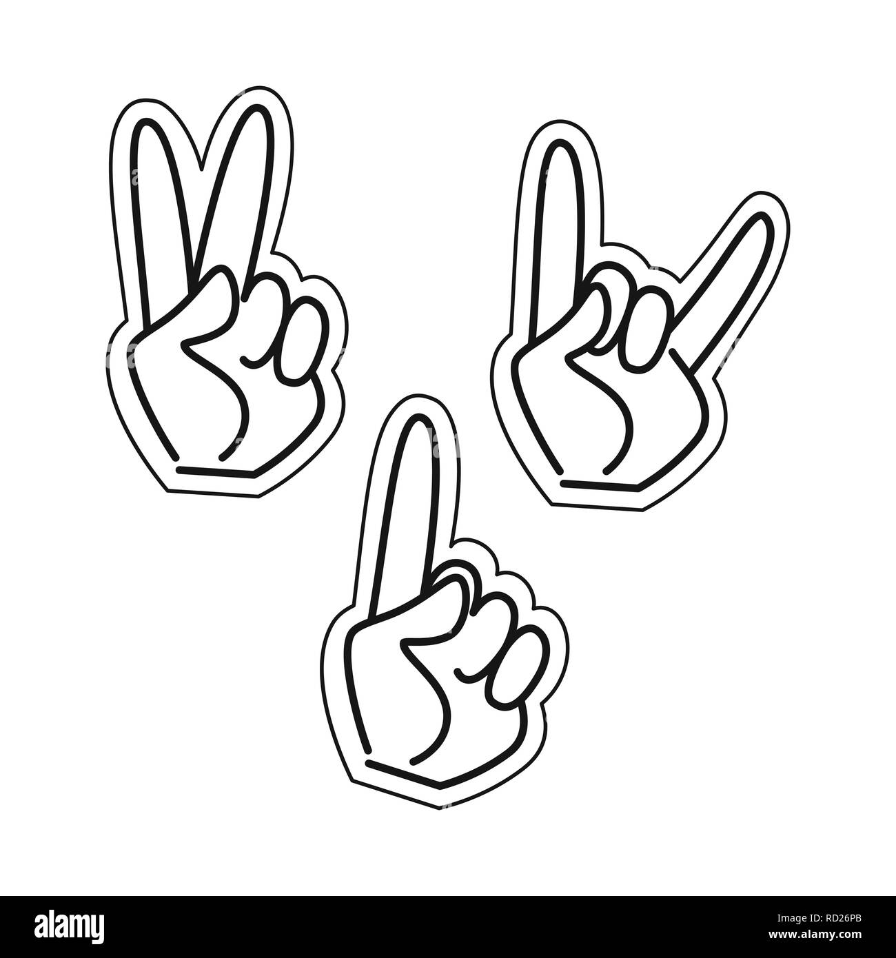 glove,number,hand,foam,finger,football,team,sports,accessory,style ...