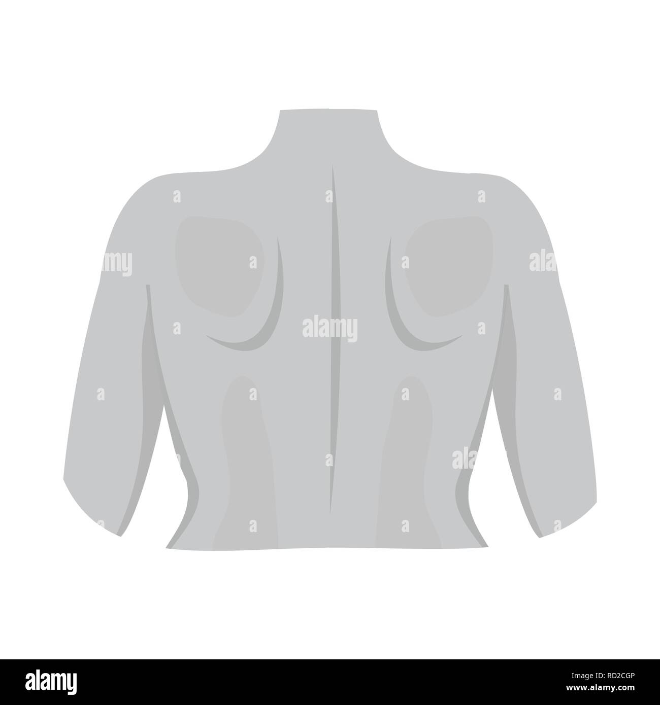 Isolated object of body and part symbol. Set of body and anatomy stock ...