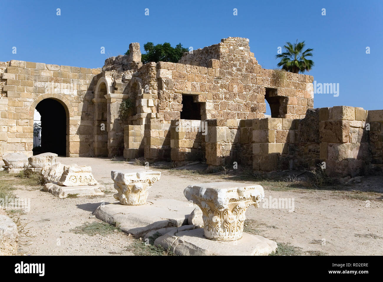 The ruins of the ancient city of Side. Turkey Stock Photo - Alamy