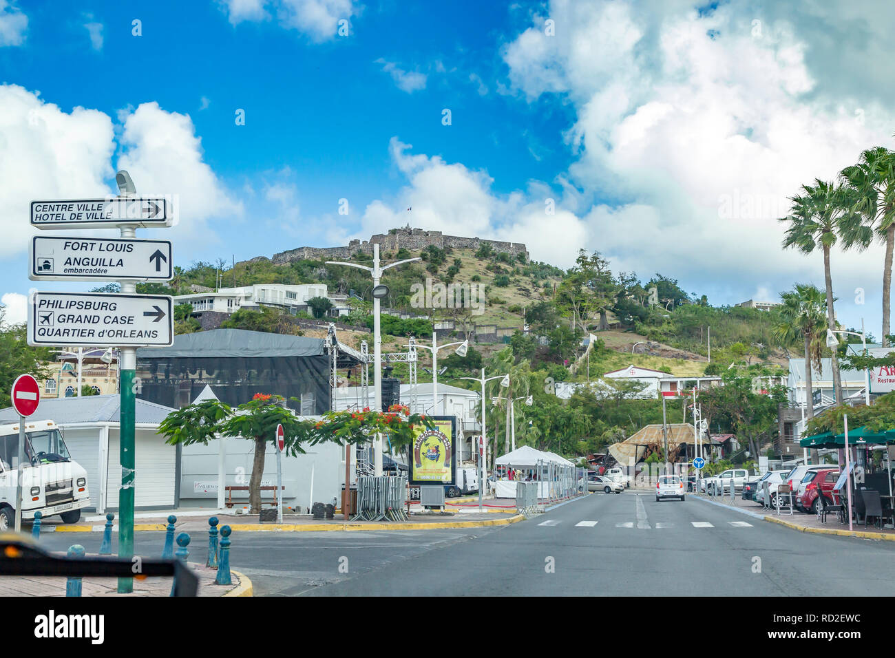 Fort Louis is a French military fort built in the eighteenth century on ...