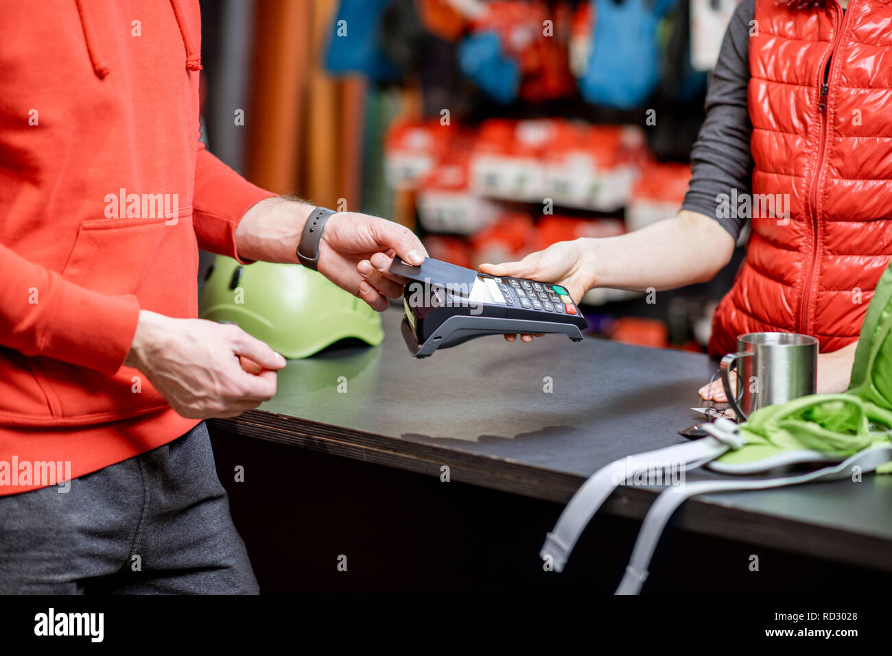 Making A Purchase With Cash