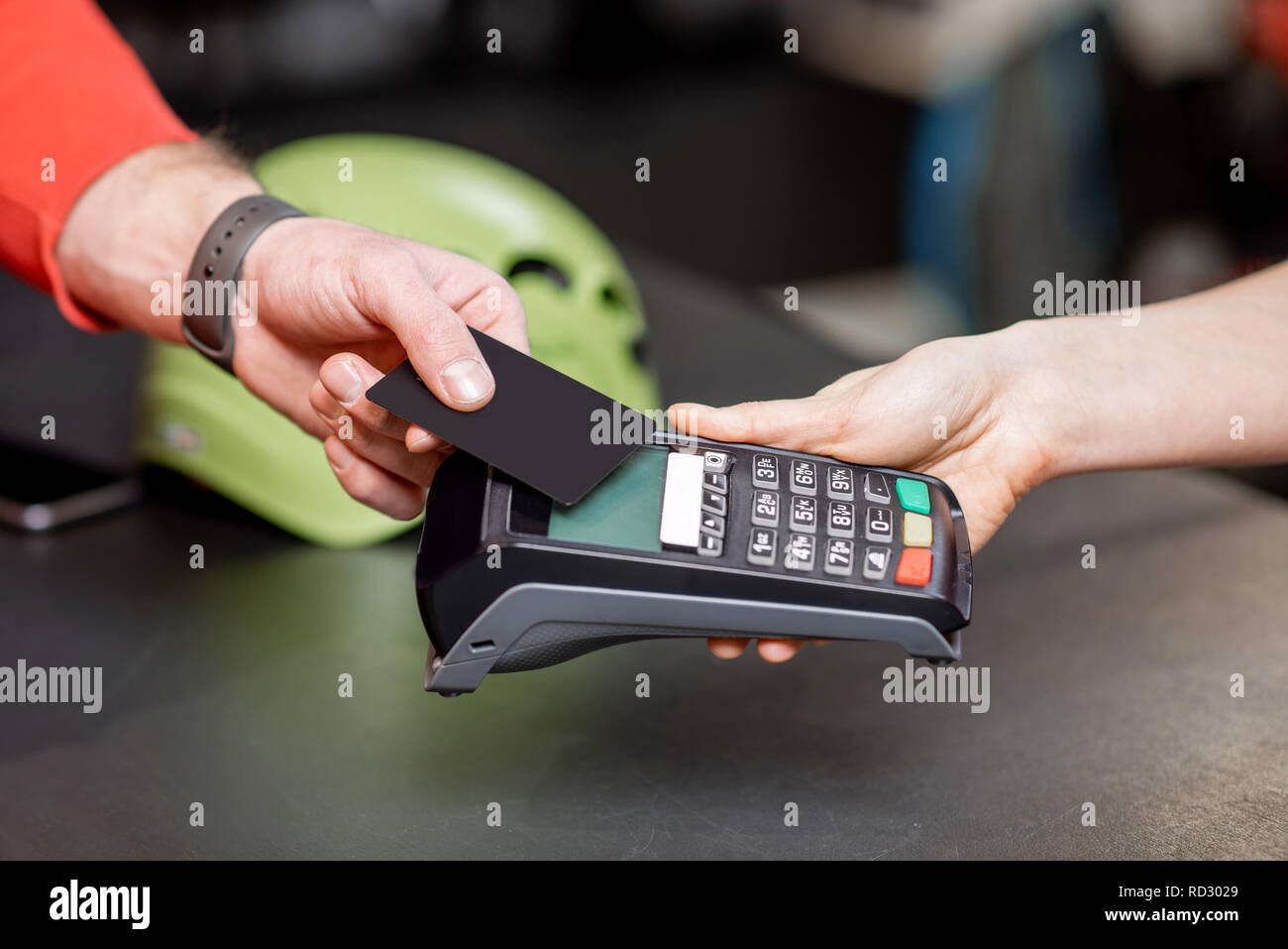 Making A Purchase With Cash