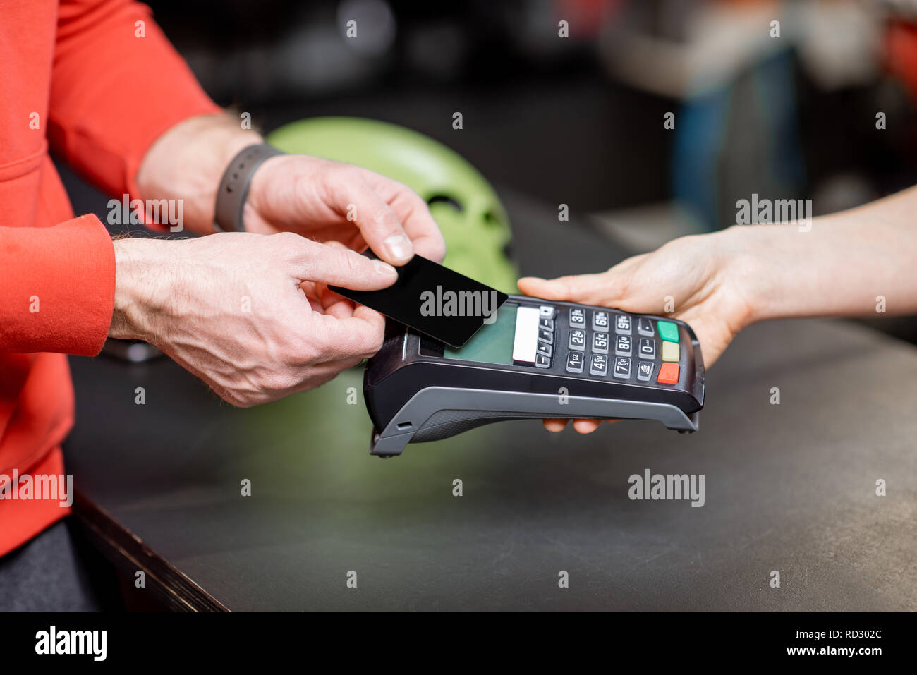 Making A Purchase With Cash
