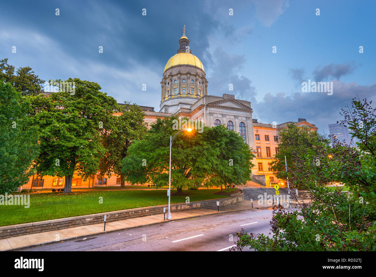 Georgia State Capitol Building in Atlanta, Georgia, USA Stock Photo - Alamy