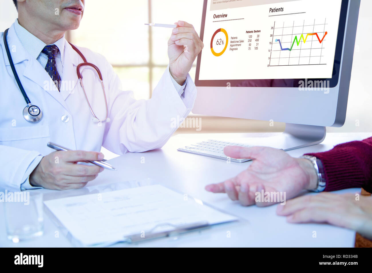 Thermometer chart hi-res stock photography and images - Alamy