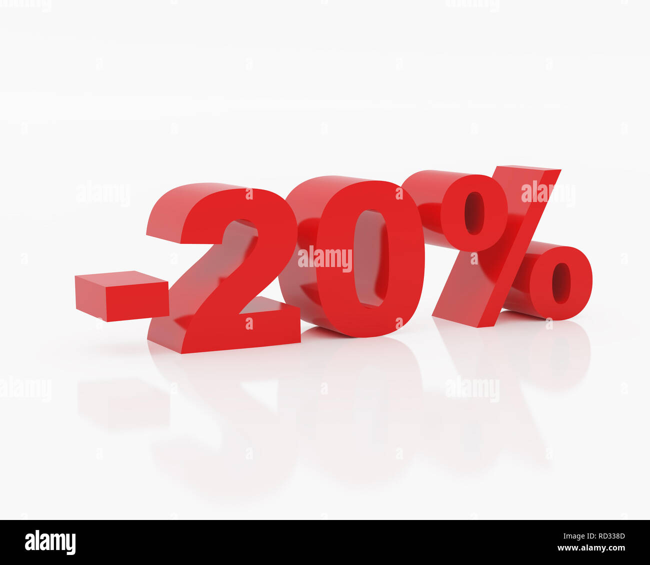High resolution image. 3d rendered illustration. Sales and discount ...