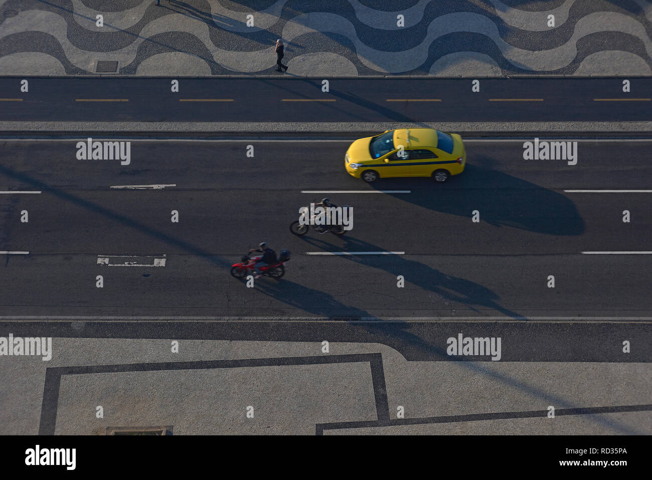 Copacabana pavement mosaic hi-res stock photography and images - Alamy