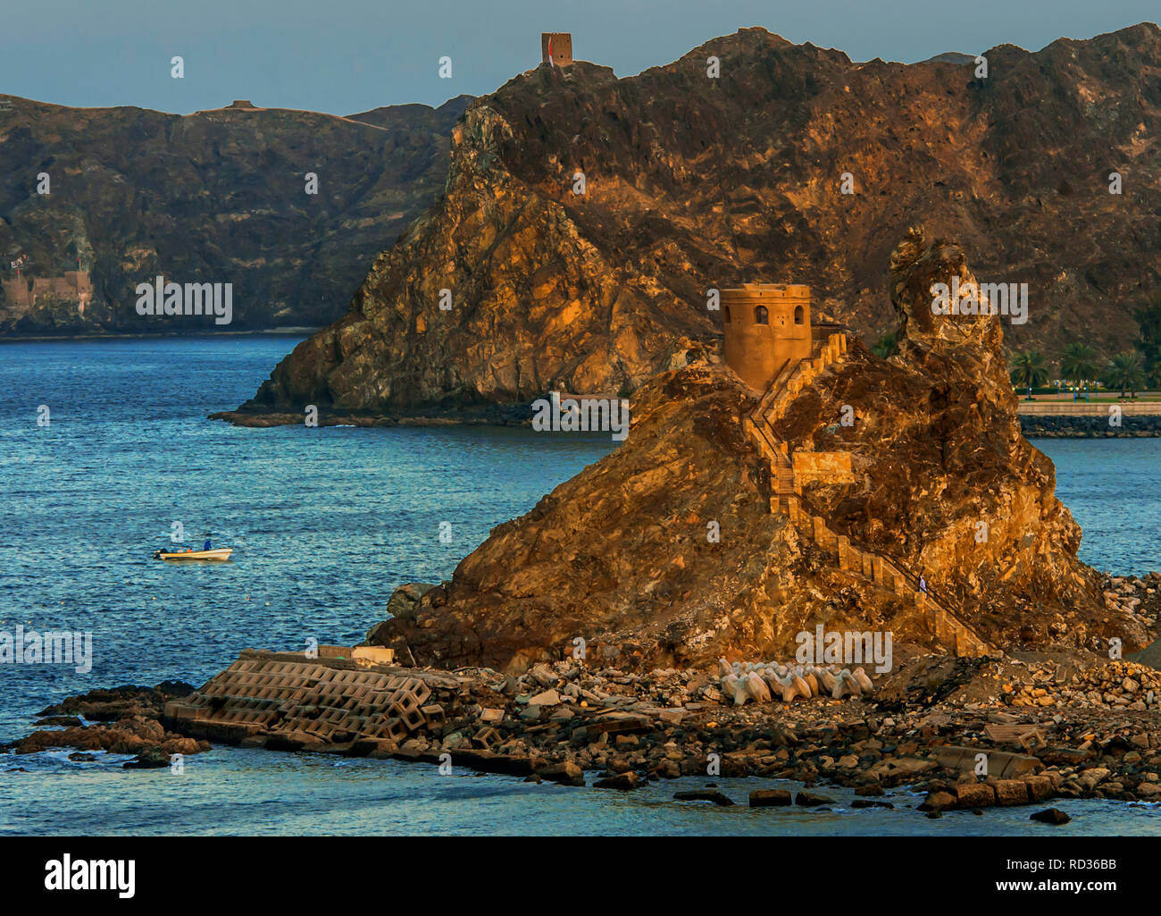 Muscat Oman Arabic Peninsula Morning Scenery Stock Photo - Alamy