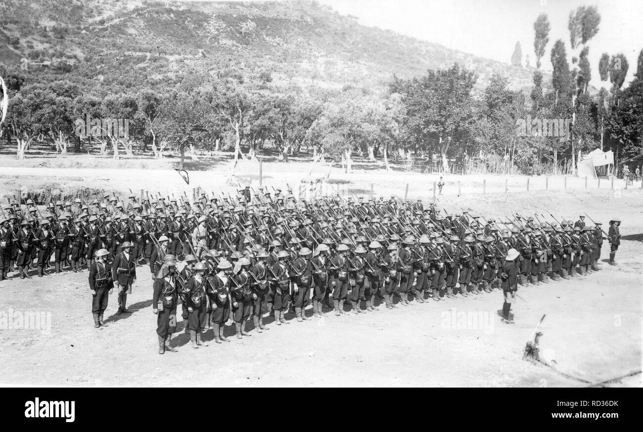 Royal Navy occupation Turkey 1919 Stock Photo - Alamy