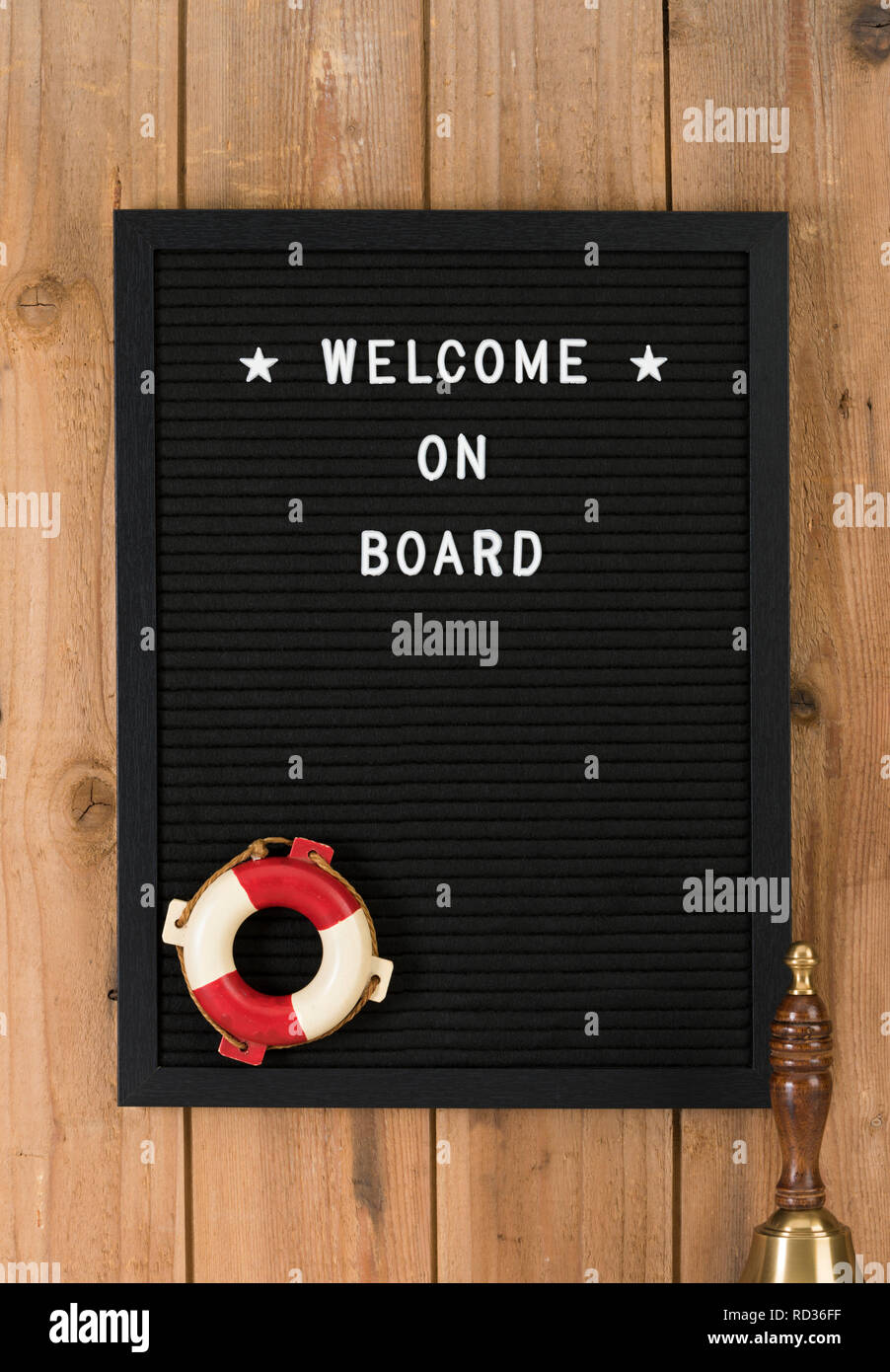 Wooden welcome board hi-res stock photography and images - Alamy