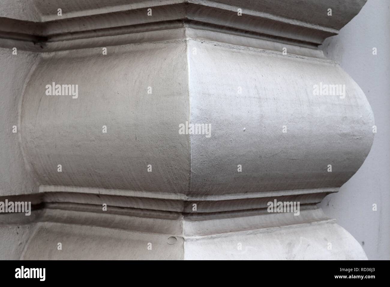 Close up high resolution surface of detailed concrete wall structures ...