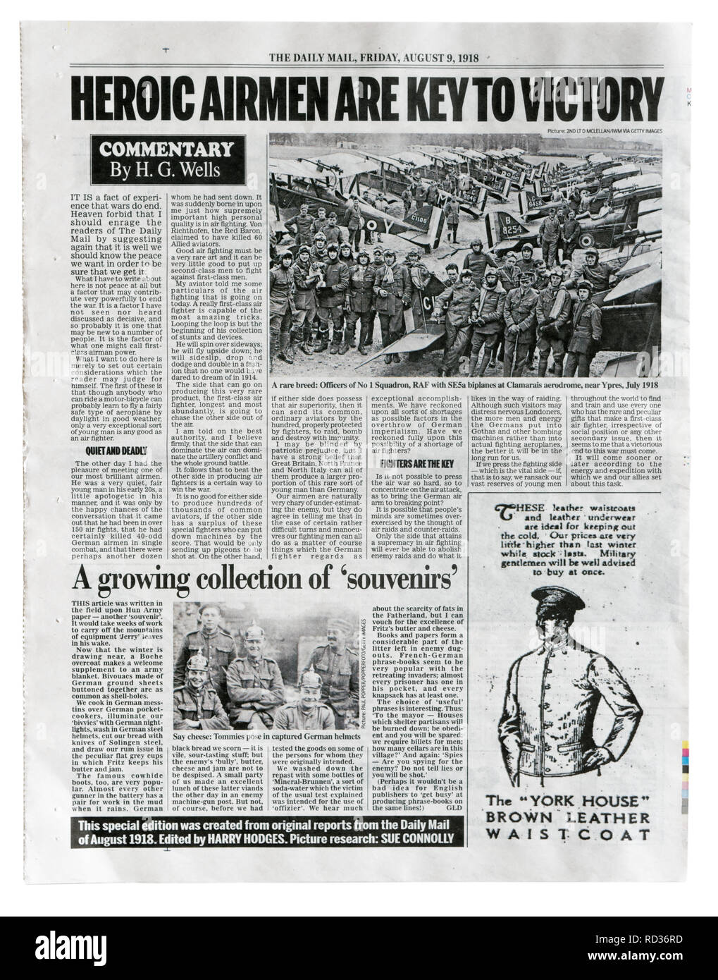 Royal flying corps ww1 hi-res stock photography and images - Alamy