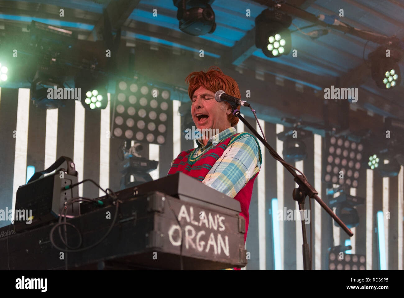 Bar steward sons of Val Doonican on stage at the Bearded theory ...