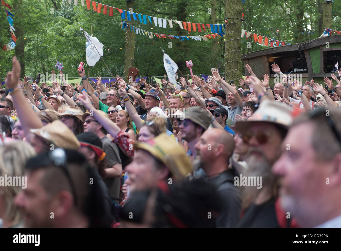 Crowd watching band hi-res stock photography and images - Alamy