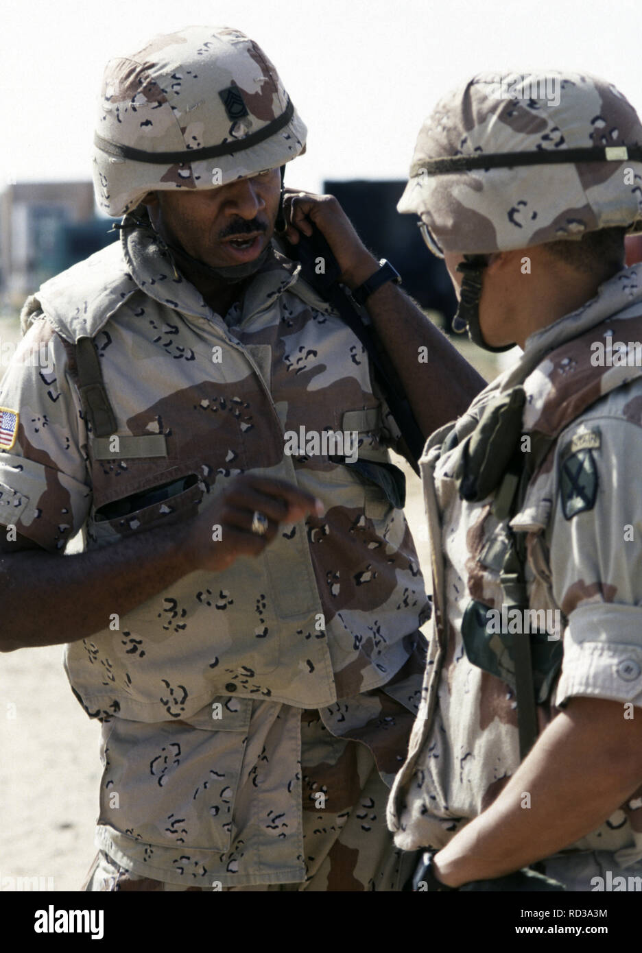 12th October 1993 U.S. Army soldiers of the 10th Mountain Division in ...
