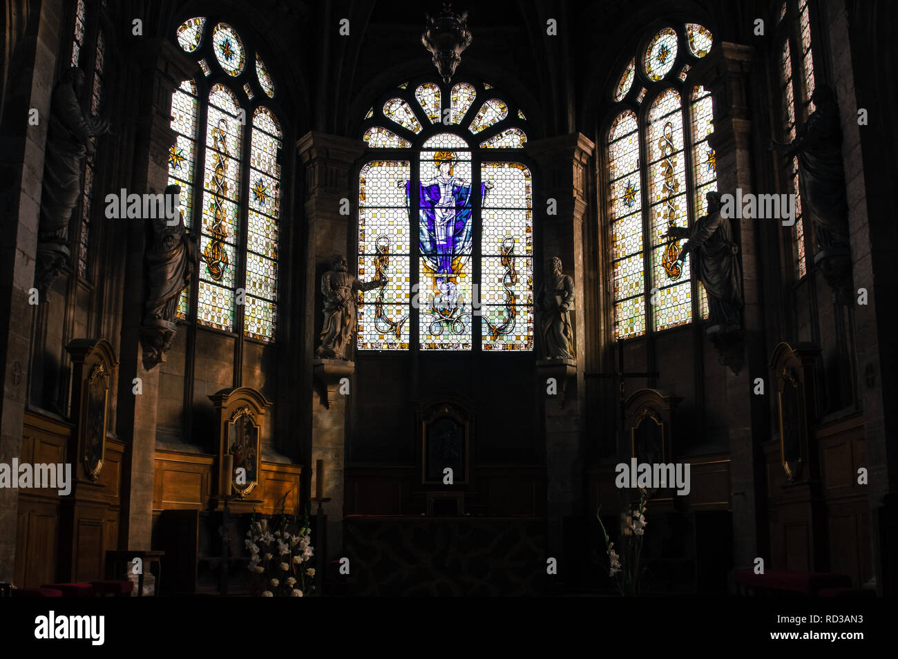 Church ceiling architecture, typical interior for gothic style. Europe ... Church ceiling architecture, typical interior for gothic style. Europe ...