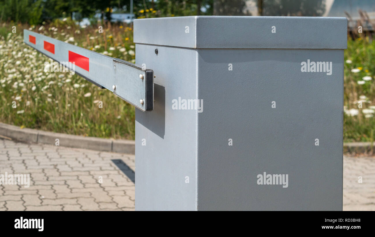 Car parking barrier hi-res stock photography and images - Alamy