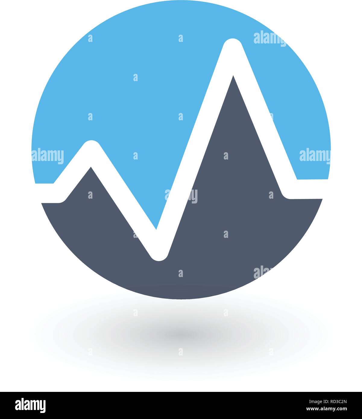 simple pulse circle logo template, Simple Healht Care logo template ...