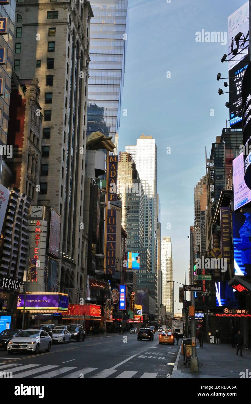 Times Square is a major commercial intersection, tourist destination ...