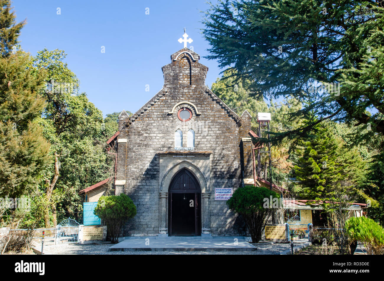 St. John's Church, Lansdowne, Uttarakhand, India Stock Photo - Alamy
