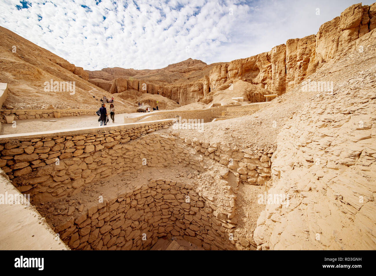Valley of kings tombs hi-res stock photography and images - Alamy